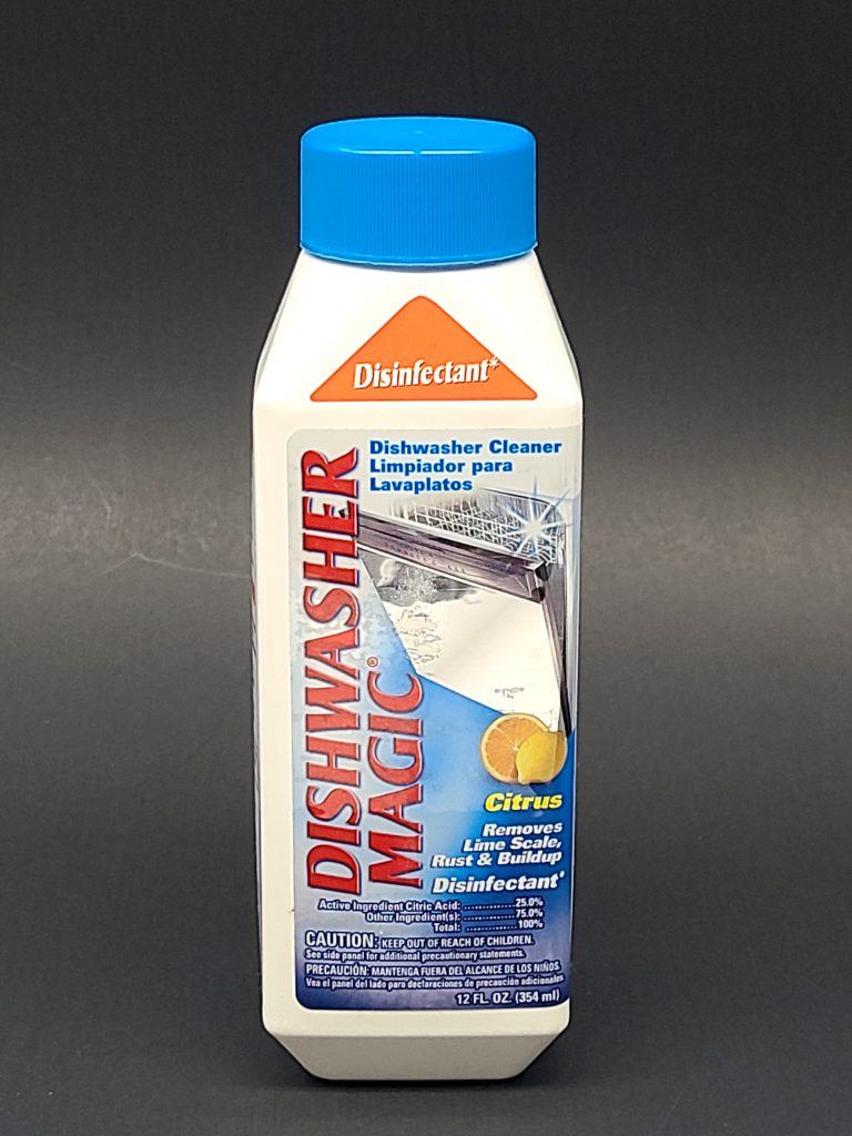 Dishwasher Magic Cleaner and Disinfectant - Parts Department