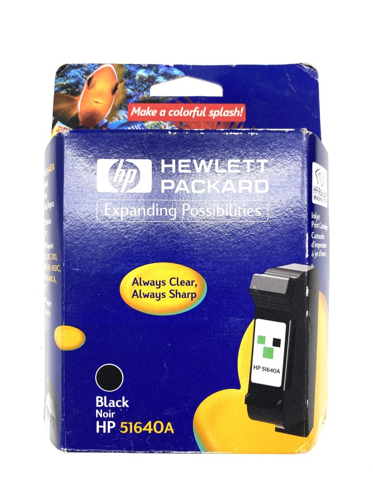51640A - HP Black Inkjet Print Cartridge - Parts Department